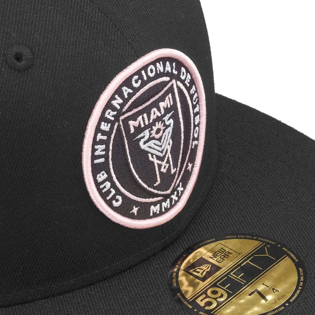 New Era 59Fifty Fitted Cap - MLS Inter Miami CREST schwarz | Fitted ...