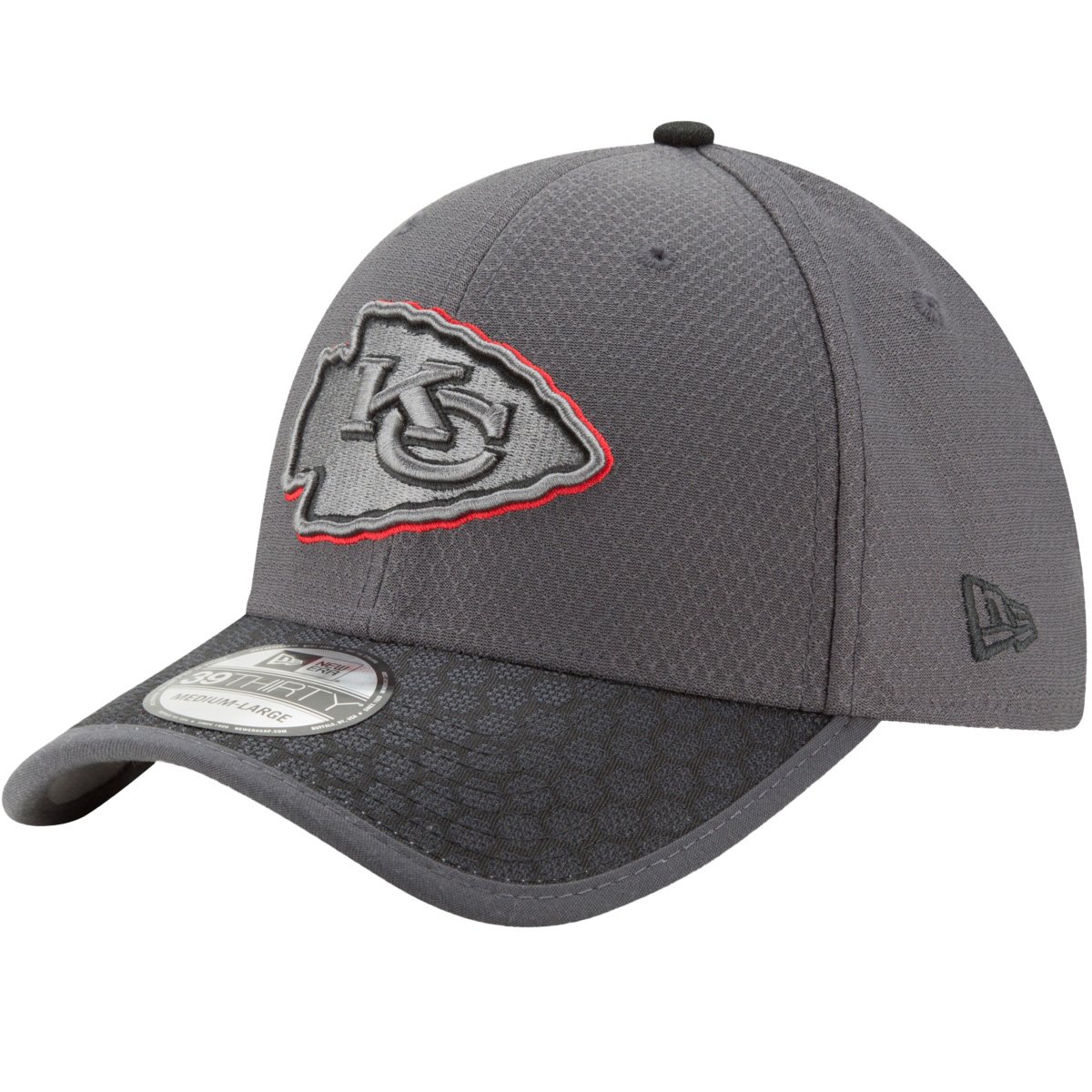 New Era 39Thirty Cap - NFL 2017 SIDELINE Kansas City Chiefs | Stretch ...